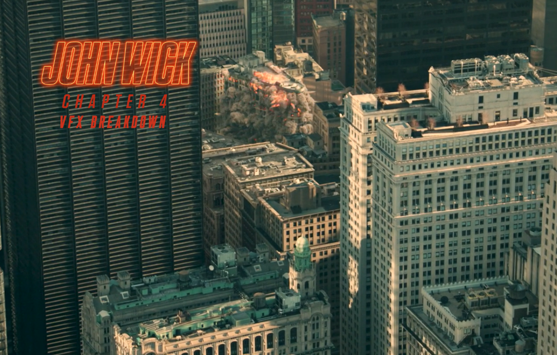 JOHN WICK : CHAPTER 4 | VFX SHOWREEL - THE YARD VFX